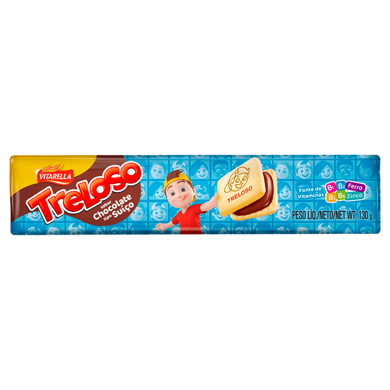 Treloso Clubinho Recheado sabor Chocolate | Vitarella - Tem diferença ...
