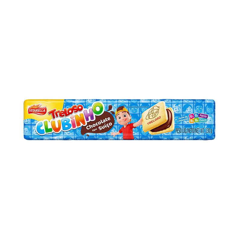 Treloso Clubinho Recheado sabor Chocolate | Vitarella - Tem diferença ...
